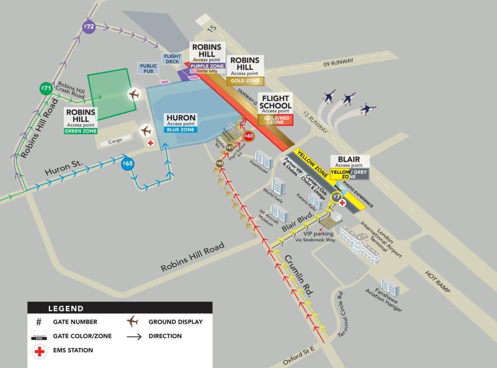Ticket Types and Zones – Airshow London – SkyDrive